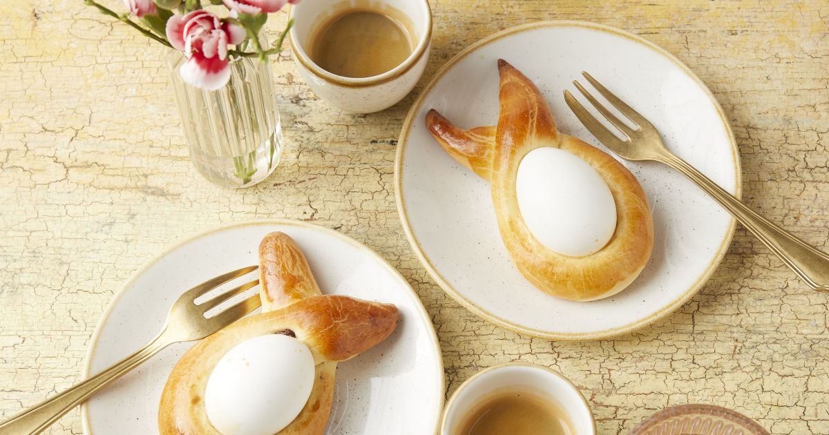 Perfectly shaped Brioche Easter bunnies – here's how! • Bosch BetterFood